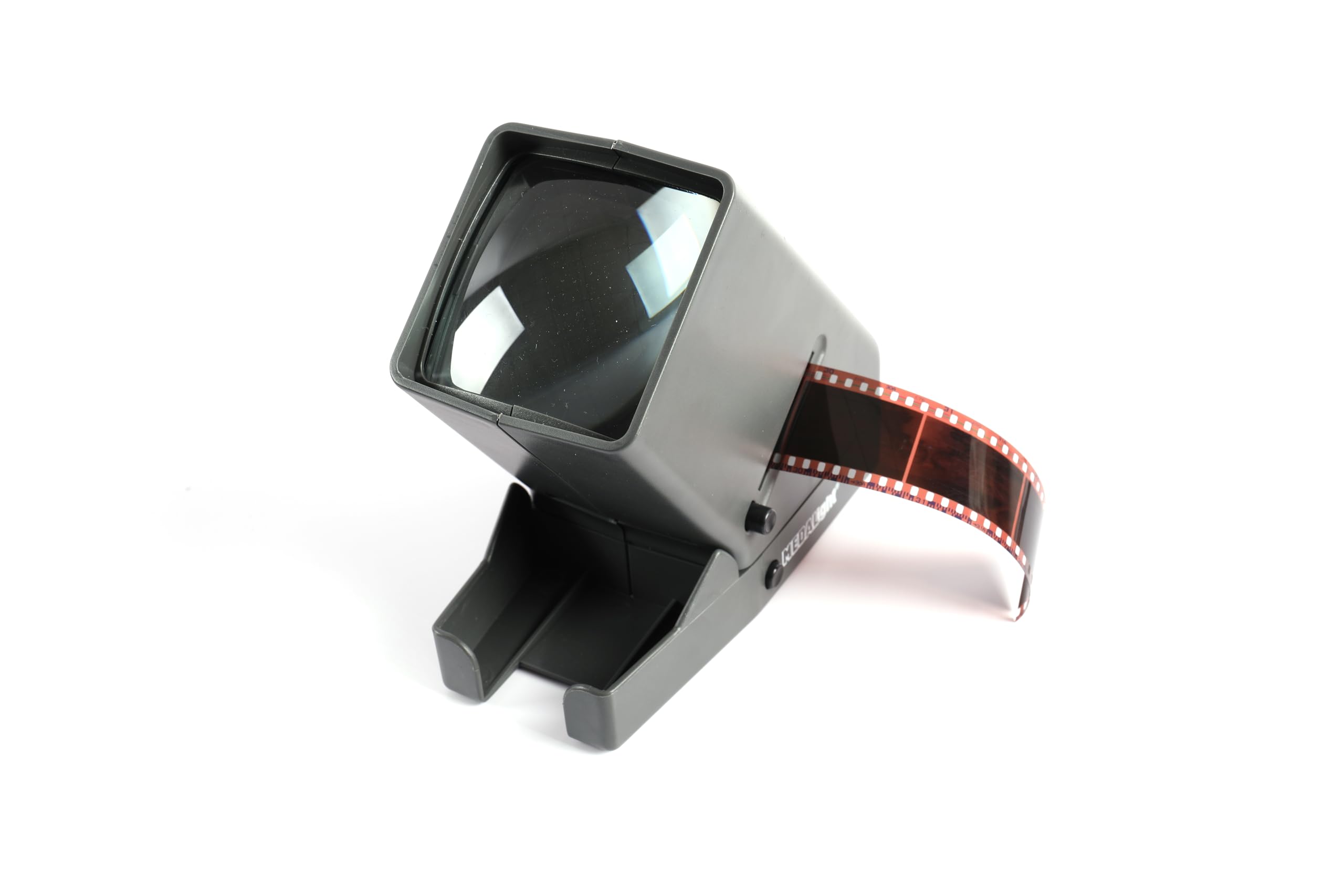 MEDALight USB Powered LED Lighted Viewing for 35mm Slides & Film Negatives, Desk Top/Portable LED Negative and Slide Viewer 3X Magnification,35mm Film and Slide Viewer…