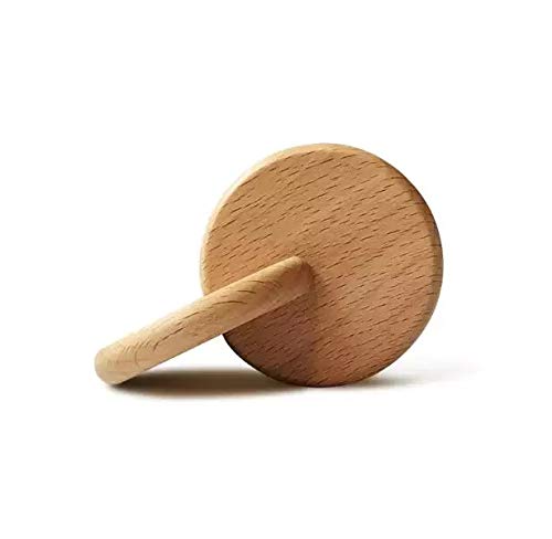 Neka Montessori Interlocking Discs Essential Wooden Toy Infant Teether Toddler Development Child Natural Baby Finger Grasping