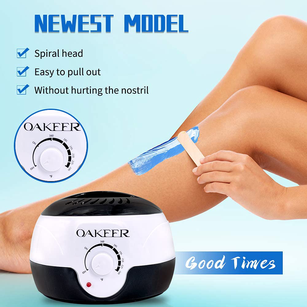 Oakeer Waxing Kit Wax Warmer Painless Hair Removal