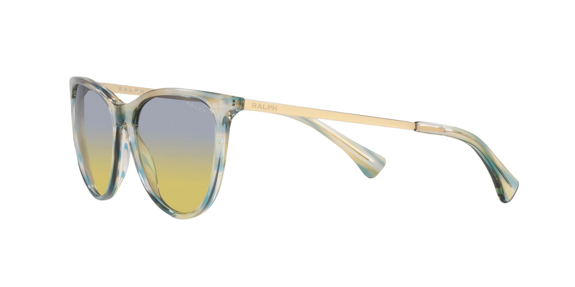 Ralph by Ralph Lauren Women's RA5290 Cat Eye Sunglasses, Pink, 55 mm