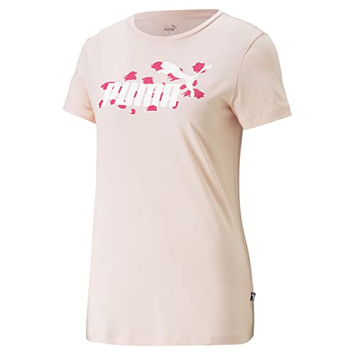 PUMA Women's Essentials+ Tee, Animal Rose Dust, X-Large