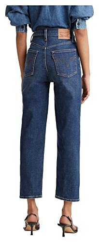 Levi's Women's Ribcage Straight Ankle Jeans, Pick A Draw (Waterless), 29 (US 8)