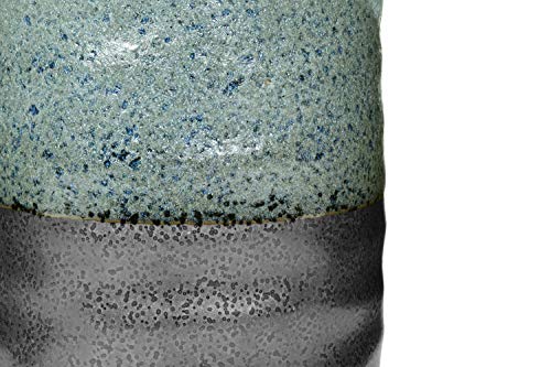 Mino Ware Traditional Japanese Yunomi Tea Cups, Set of 2, Kurosuisho for Green Tea, Matcha Tea 3.14 inch