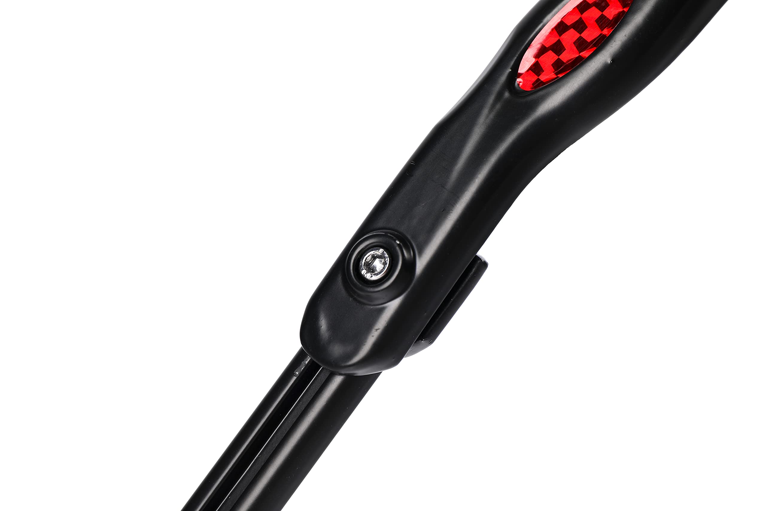 MEGHNA Adjustable 5cm Bicycle Kickstand with Concealed Spring-Loaded Latch, for 24-29 Inch Rear Bike Kickstand Aluminium Alloy
