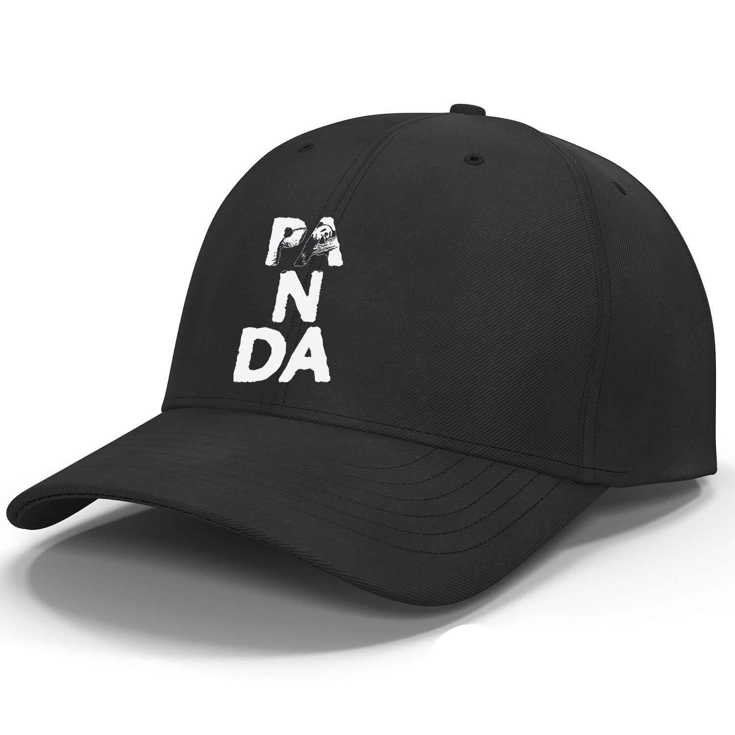 SHITOUPU Panda Baseball Cap,Unisex Dad Cap,Adult Athleisure Cap Adjustable