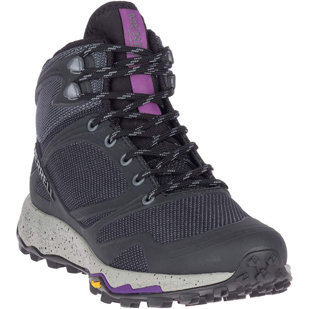 Merrell Altalight Knit Mid Hiking Shoes - Women's, Black, 9 US, J033174-09.0