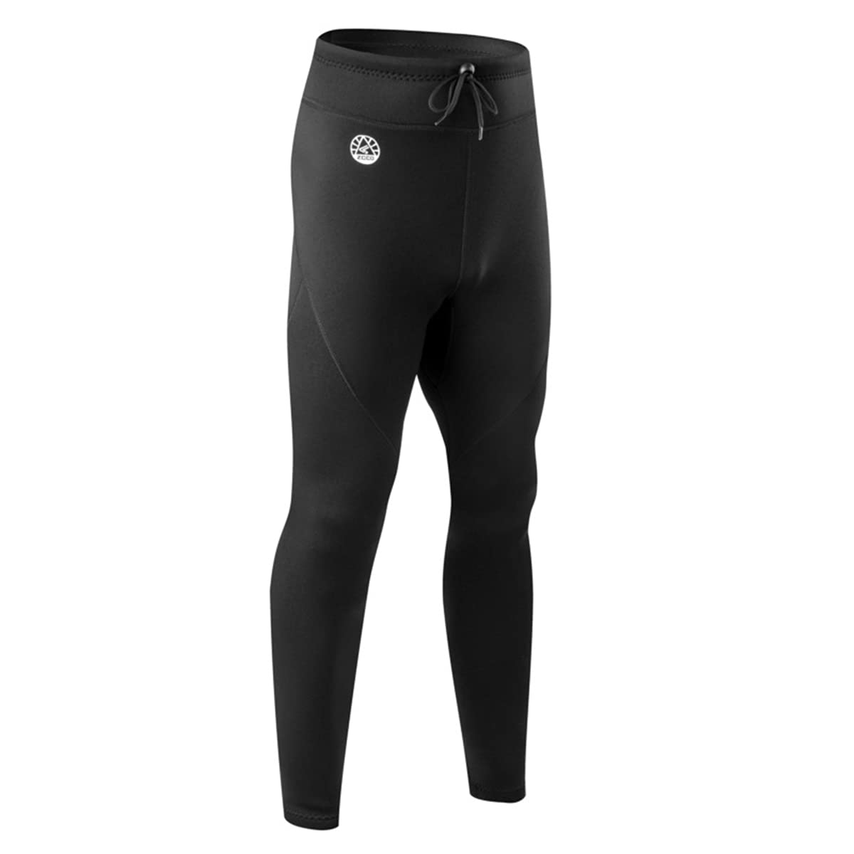 Men and Women's Wetsuit Pants 1.5 mm Neoprene for Kayak Paddle Board Swimming Diving Snorkeling Surfing,High Waisted with Drawstring (XL)