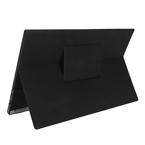 TOPINCN FHD Computer Display, IPS Portable Monitor Dual Speakers 16:9 Widescreen HDR Technology 14in 1920x1080 Resolution with Magnetic Cover for Laptop (US Plug)