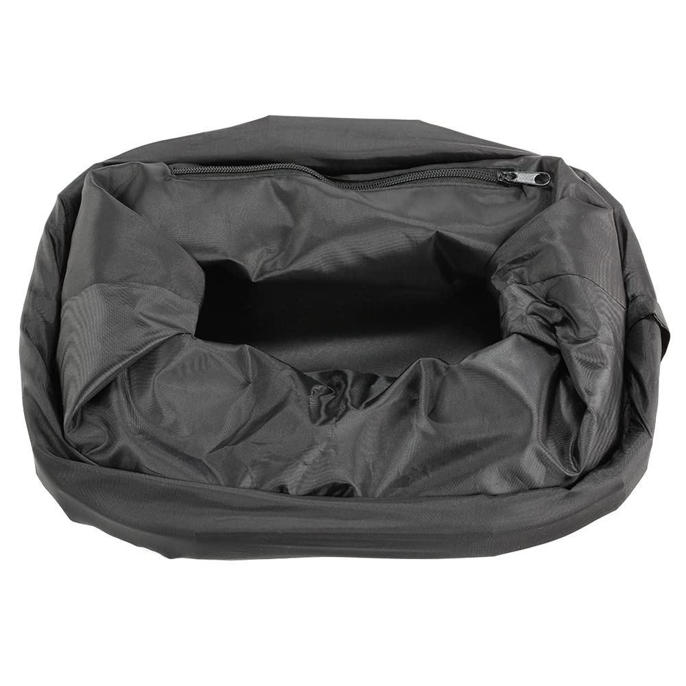Lixada Bike Basket, Small Pet Cat Dog Carrier Bicycle Handlebar Front Basket Folding Detachable Removable Easy Install Quick Released Picnic Shopping Bag, Max. Bearing: 11lbs