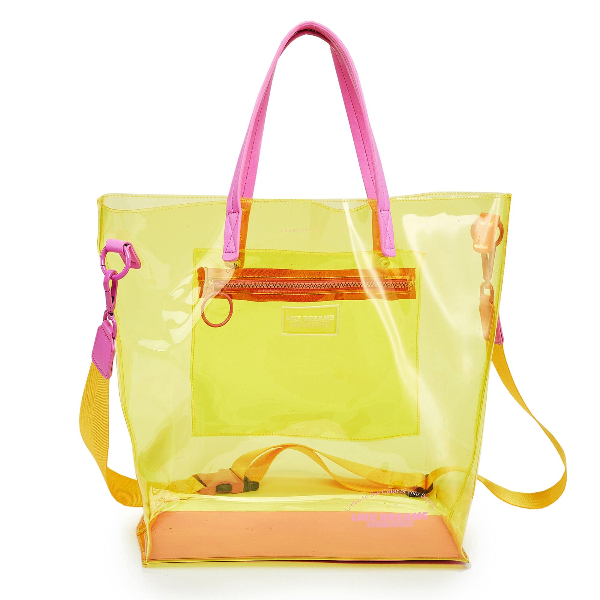 Like Dreams 20/20 Atlanta Retro Tote Bag (Yellow)
