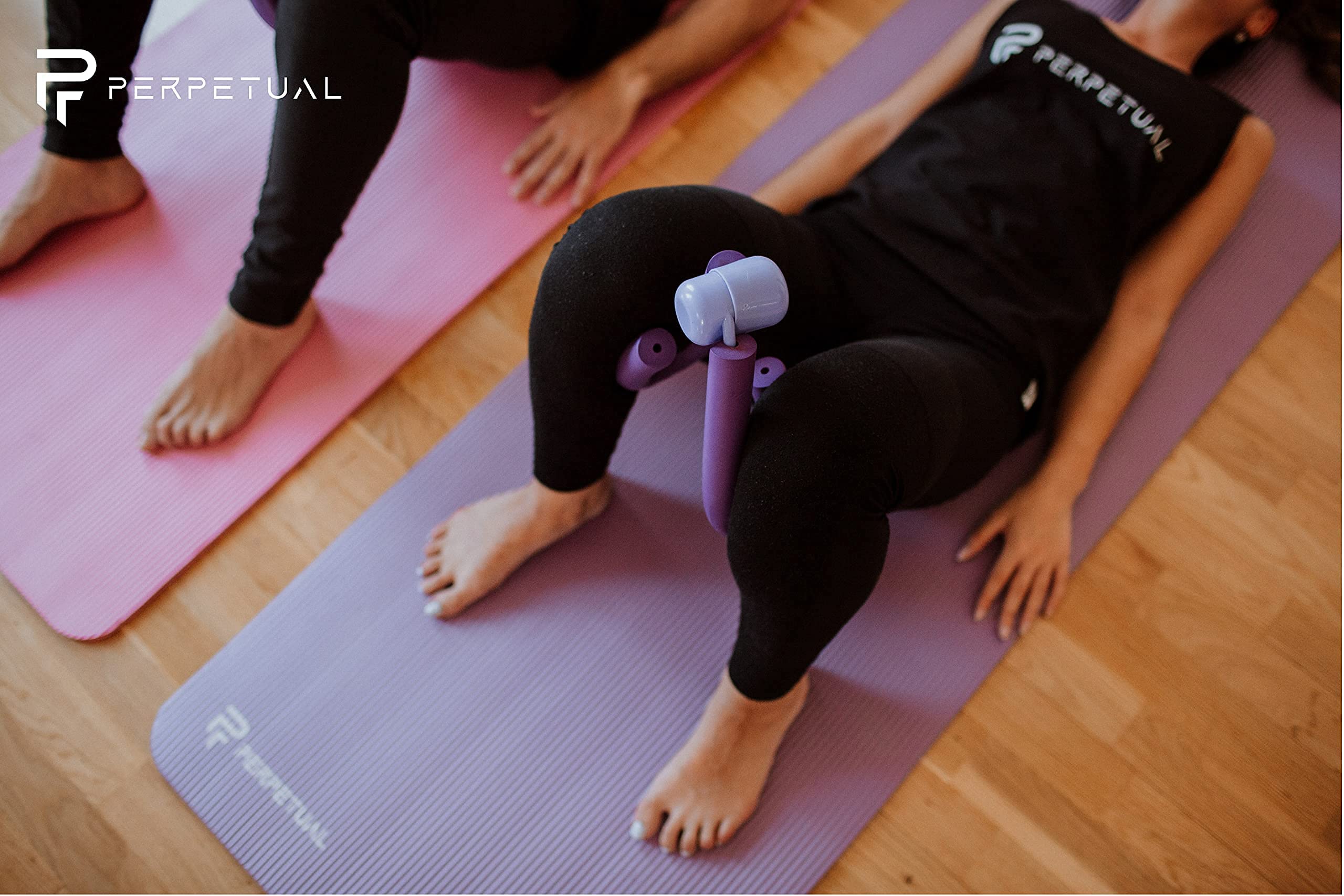 Perpetual Leg Exerciser Butt Thigh Arms Buttocks HIPS Back Slim Burn Reduce Fat Define Tone Home Gym Training Women Men Thigh Master Toner Fitness