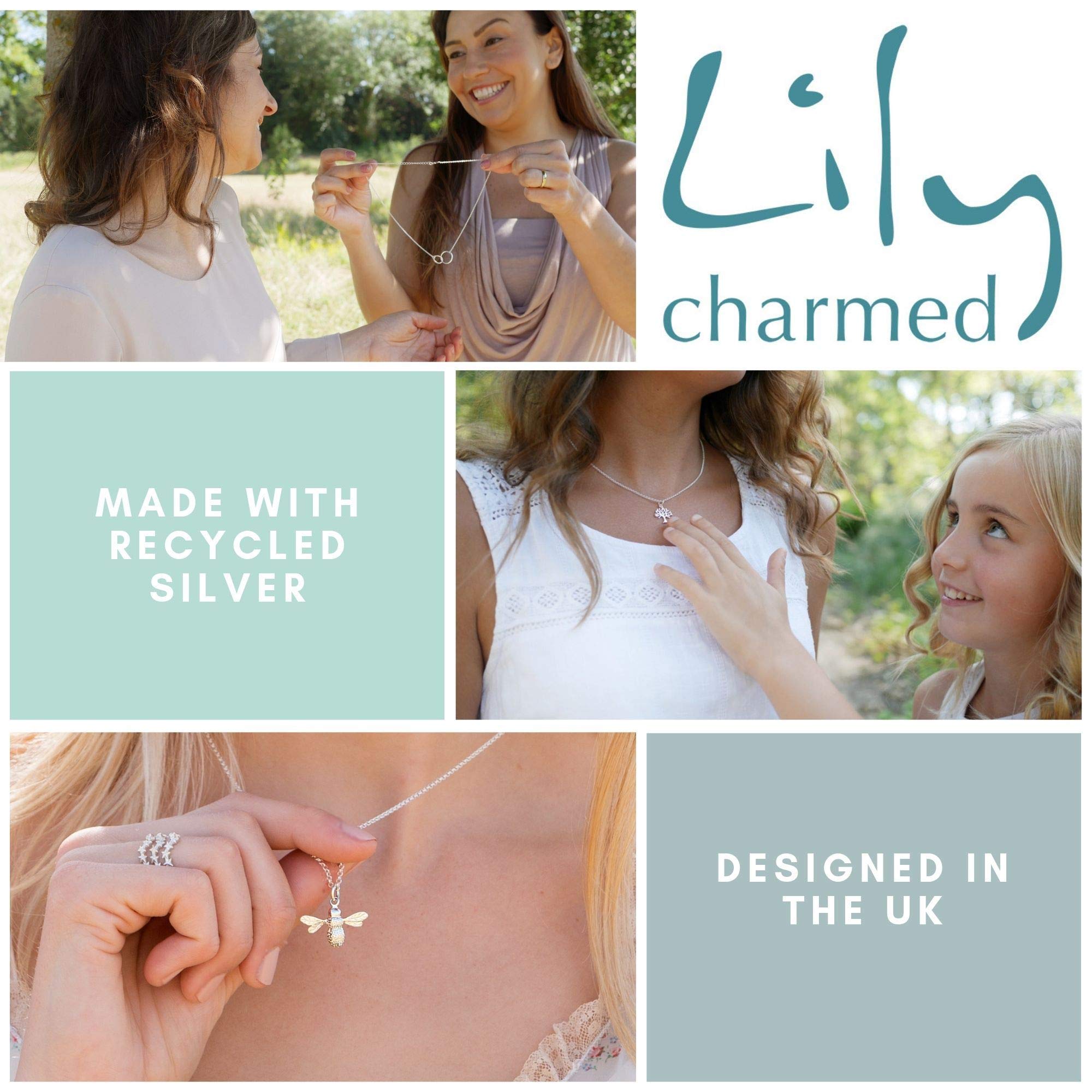 Lily Charmed - 18k Gold Plated Koi Fish Pisces Zodiac Necklace with 16 to 18 Inch Adjustable Chain
