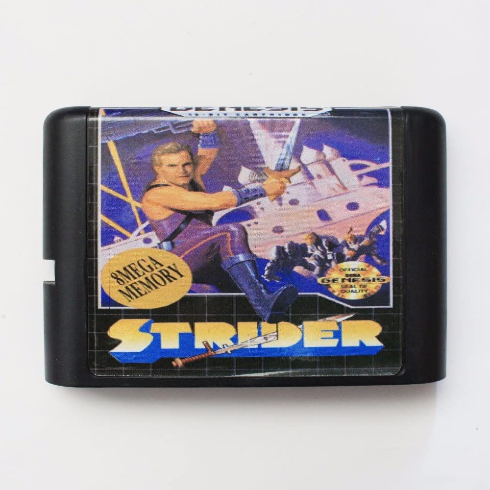 Retro Game Strider Hiryu 16 bit MD Game Card For Sega Mega Drive For Genesis