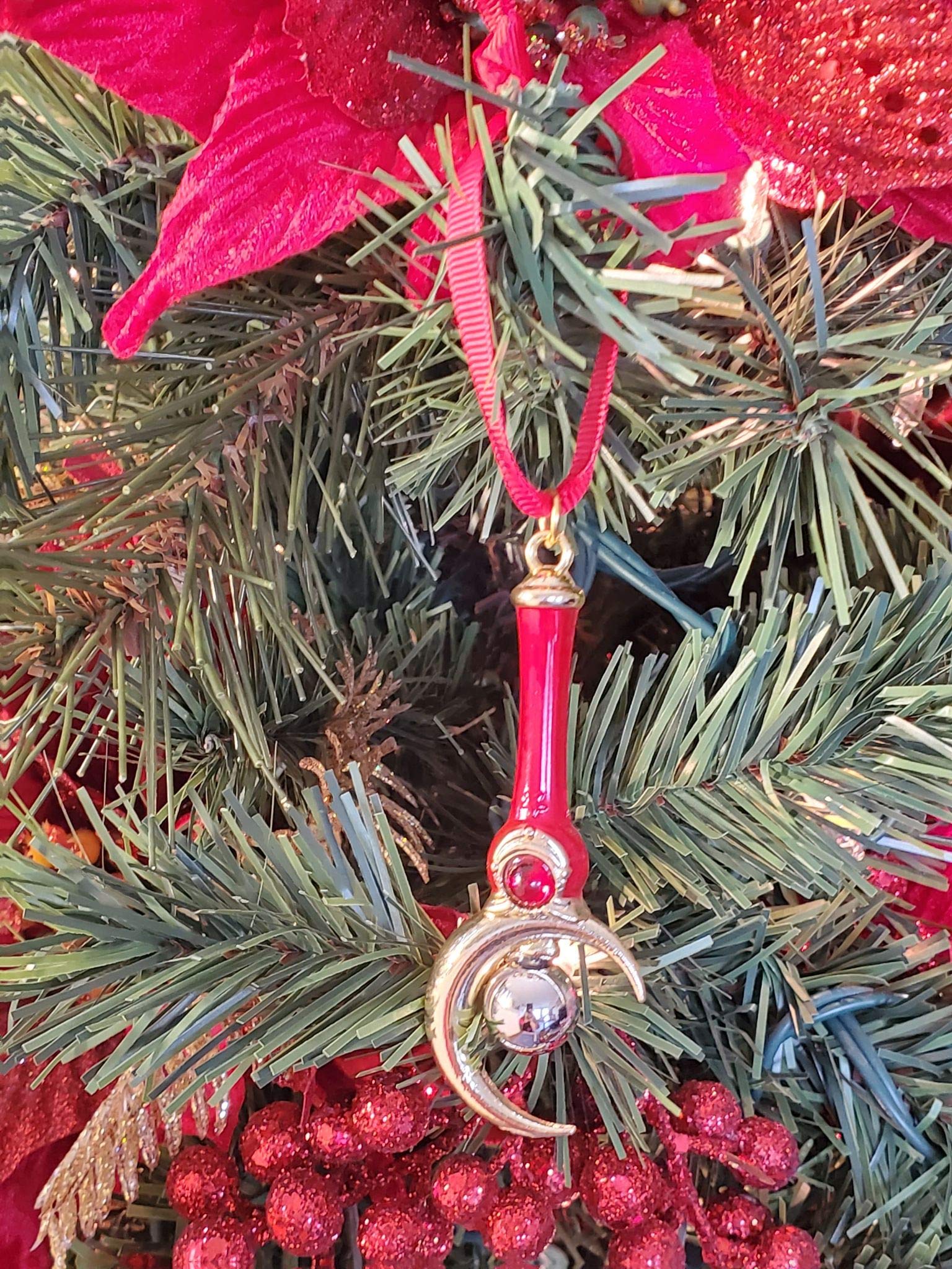Ornament Gift Christmas Tree Winter Holiday Fandom Teen Adult Present Fan Pendant DurableF