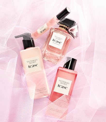 Victoria's Secret Tease Eau de Parfum 5 Piece Gift Set: 3.4 oz. Eau de Parfum, Mini Eau de Parfum, Body Wash, Body Lotion, & Whipped Body Butter