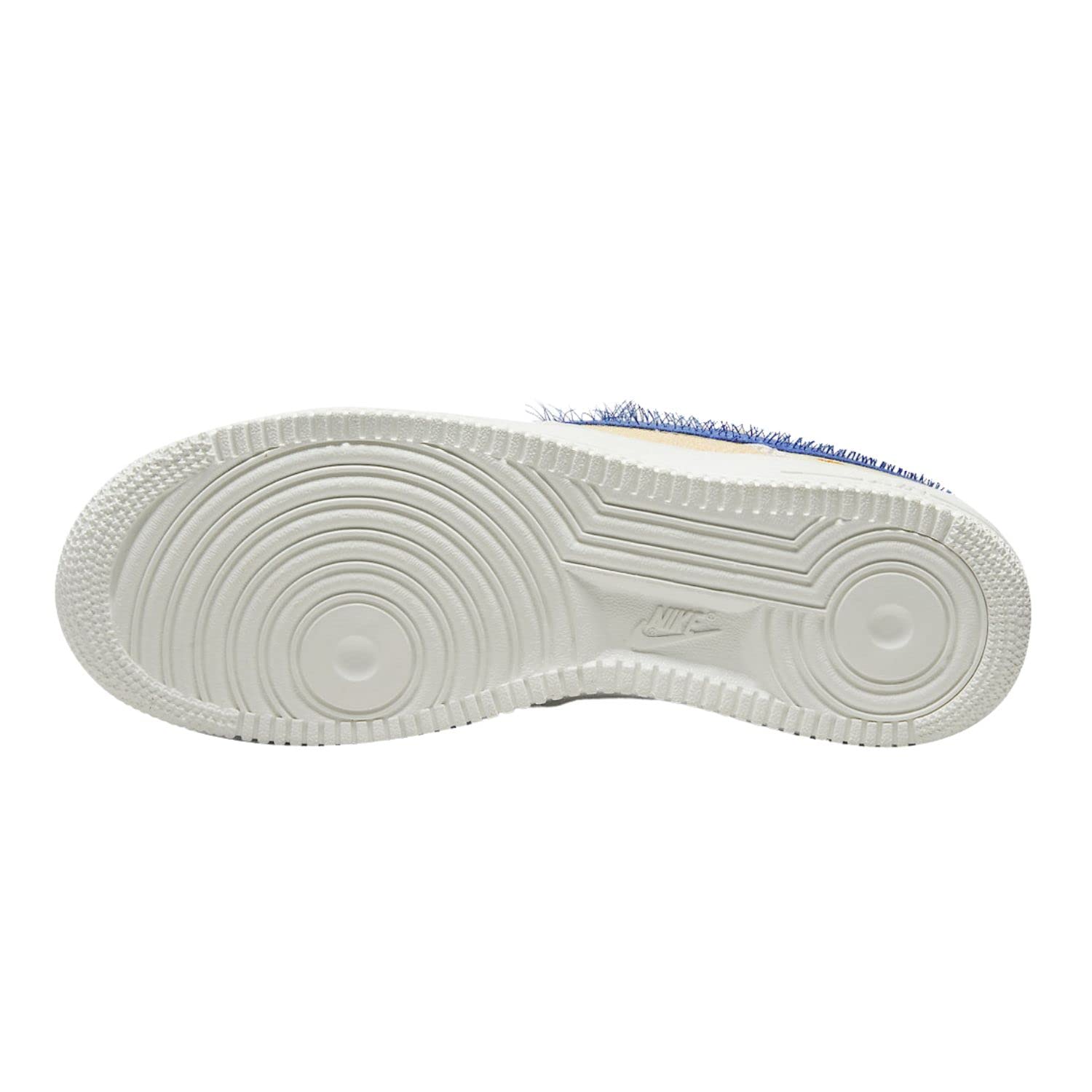 Nike Womens Air Force 1 Low WMNS DV2223 100 Los Angeles Flea - Size 9W Sail/Blue