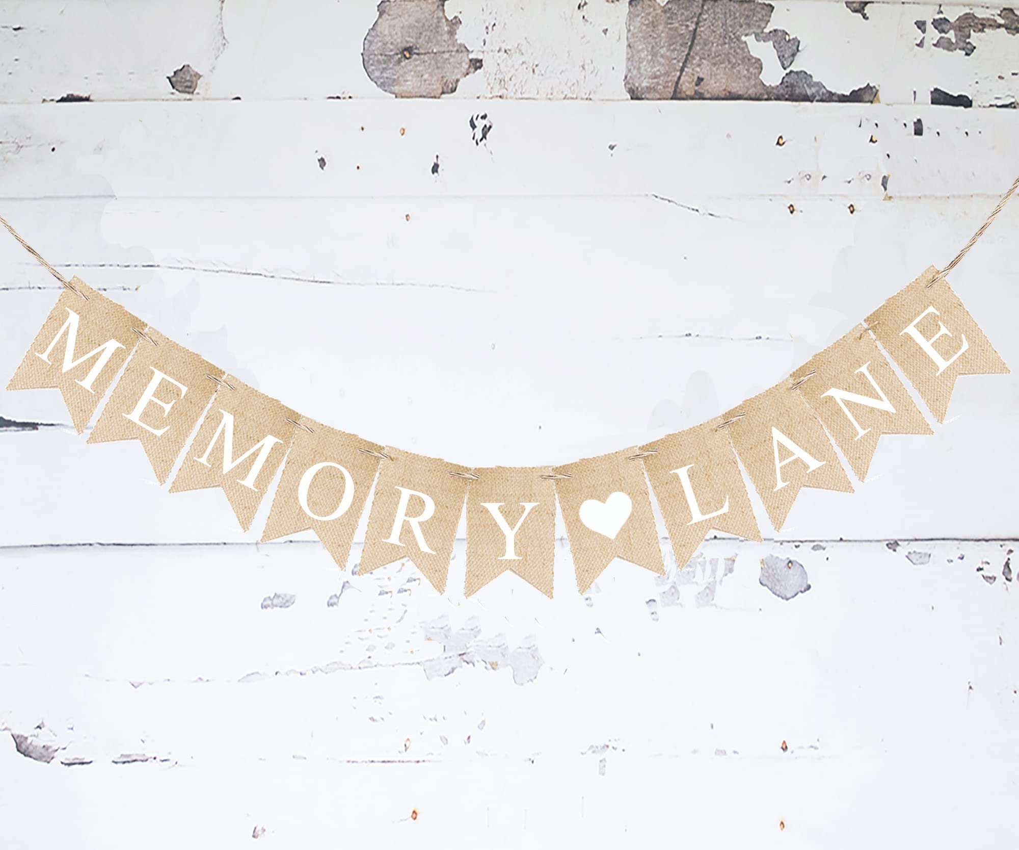 Swanky Party Box | Memory Lane Banner for High School or College Graduation or Reunion, Anniversary, or Wedding