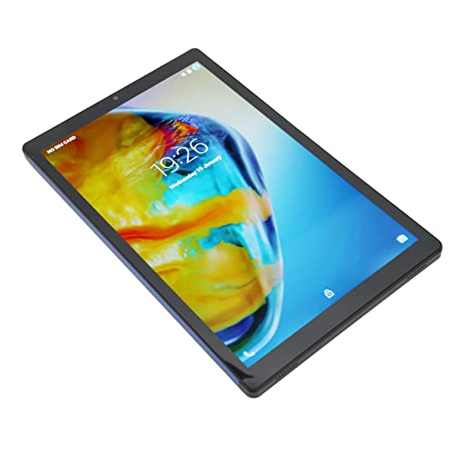 VINGVO 10 Inch Tablet, 4G RAM 64G ROM Dual Camera Blue 5000mAh Gaming Tablet for Home (US Plug) (VINGVO1s5zfmhpq2-11)