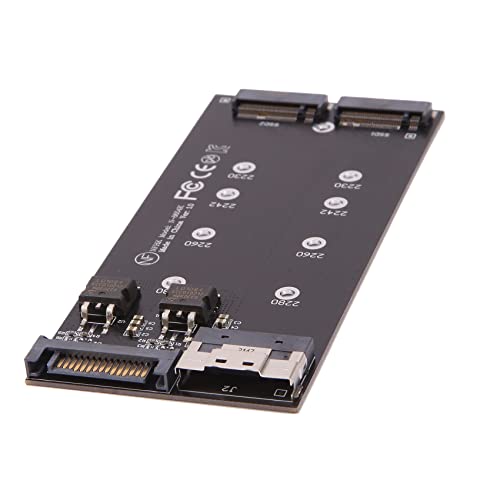 Viupolsor SFF-8654 8I Split Card X8 to VROC NVMe M.2 NGFF to Slimline NVME PCIe SSD SATA Adapter for Mainboard