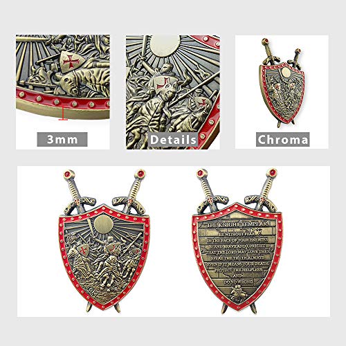 The Knights Templar Challenge Coin Commemorative Gift