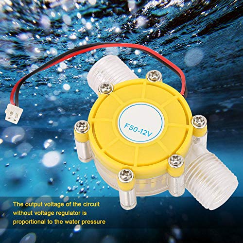 Water Turbine Generator Micro-Hydro Water Flow Pump High Efficiency Hydroelectric Power Energy Generator(12V)