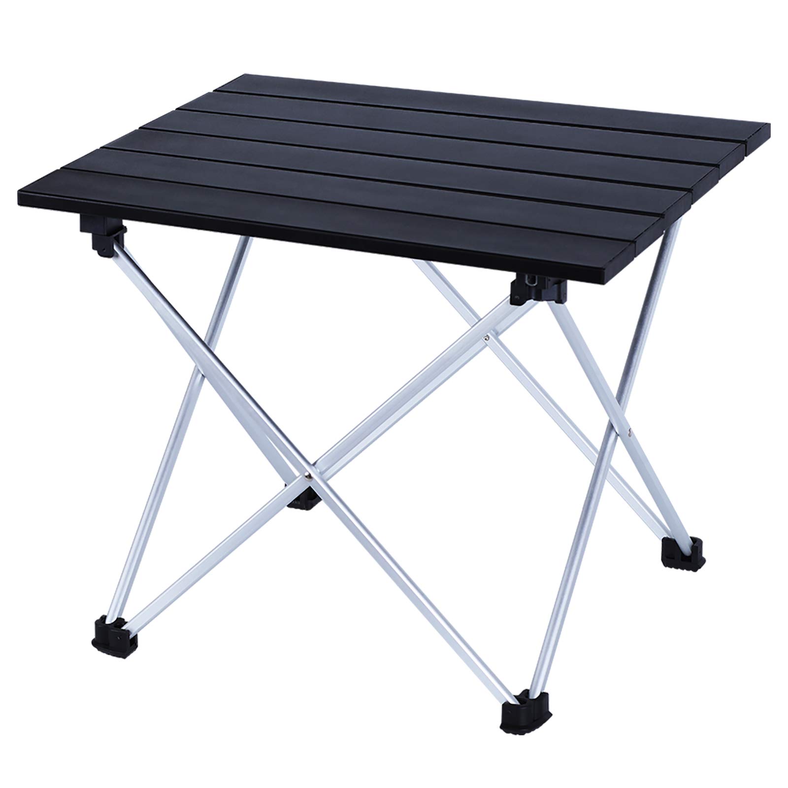 LIANTRAL Small Camping Table, Portable Outdoor Lightweight Folding Compact Picnic Camp Beach Table for Outdoor Camping, BBQ, Hiking, Fishing