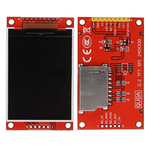 UNNIC 2.2'' TFT LCD Display Module Board 240x320 for ILI9341 51 AVR STM32 ARM PIC Red