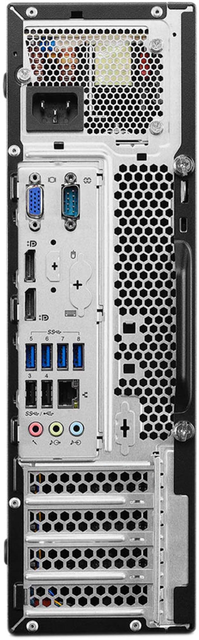 PCSP P320 Small Form Factor Workstation, Intel i5-7500 3.40GHz 4-Core, 256GB NVMe M.2 SSD, HD Graphics 630 (2X Display Ports), Windows 11 Pro (Renewed) (32GB DDR4)