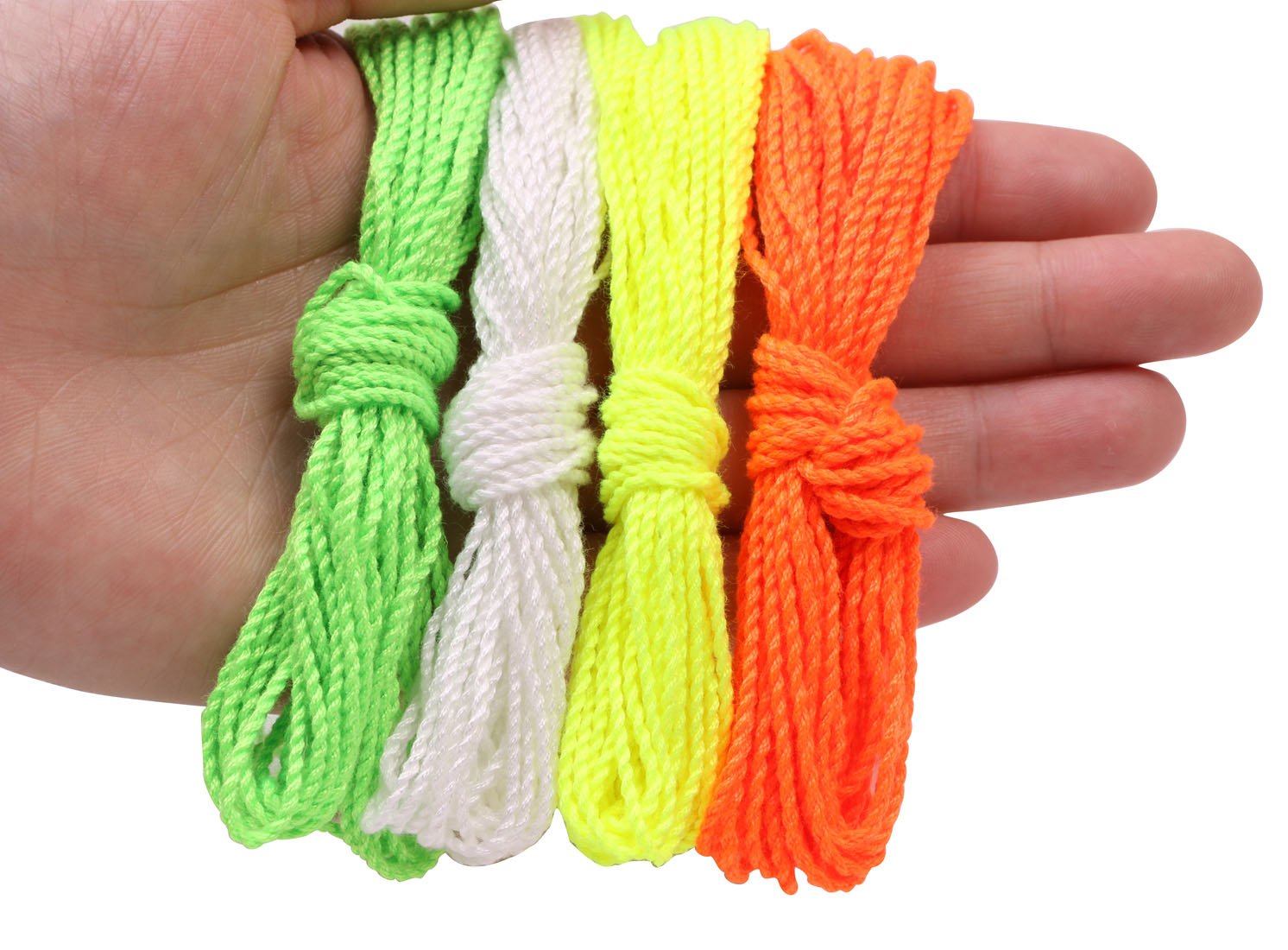 PENTA ANGEL 80 Yoyo String (10 Each - Florescent Lime Green, Yellow, Orange,Blue,Rose,Red,Black and White)