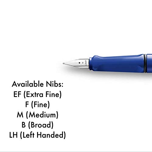 LAMY safari Fine Nib Fountain Pen with Converter Z28 Aquamarine