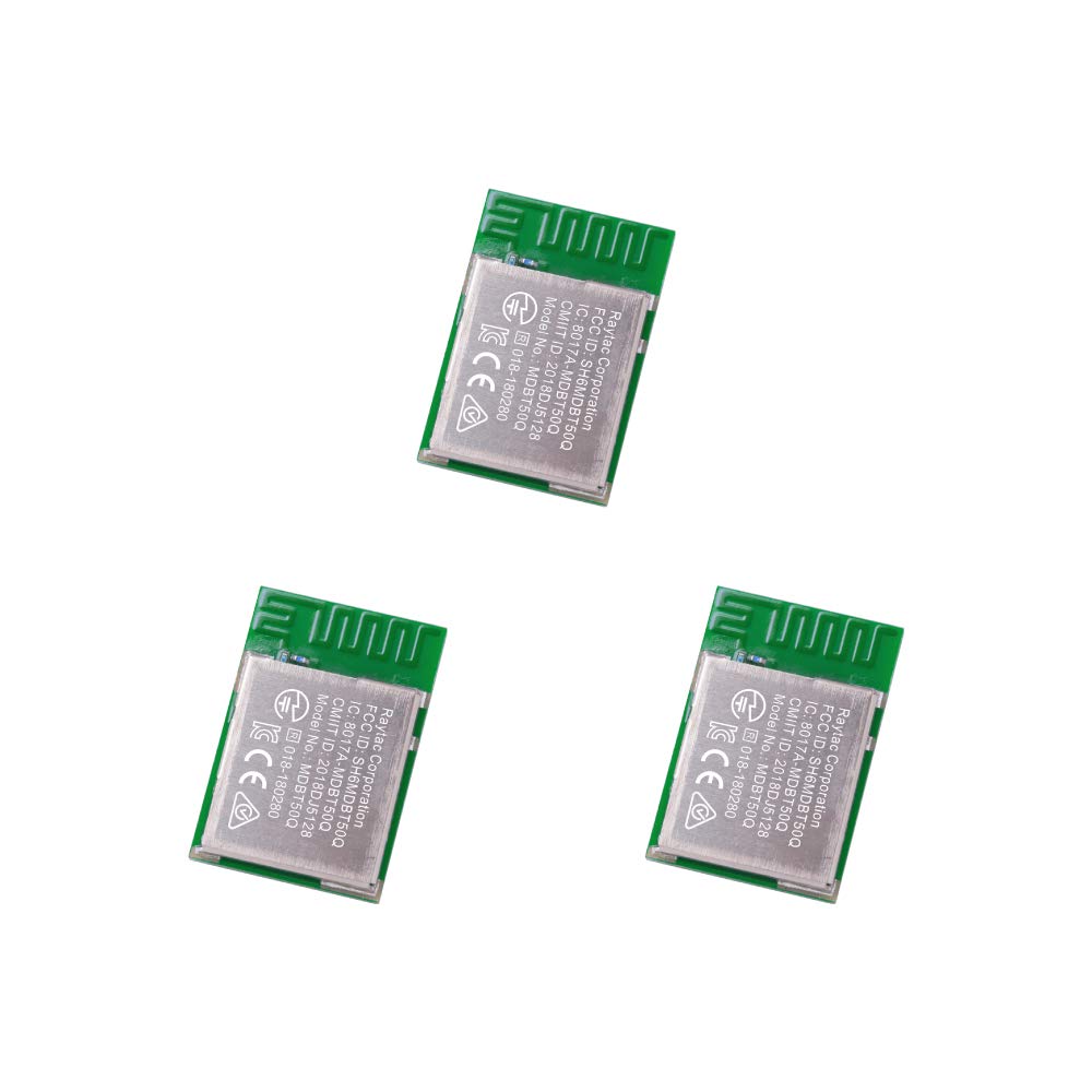 MDBT50Q-P512K Nordic nRF52833 Module (42 GPIO) PCB Antenna Bluetooth Zigbee Thread Combo Module BT5.2 FCC IC CE Telec KC RCM SRRC (3pcs Pak)