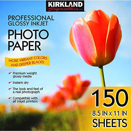 Kirkland Signature 8.5" x 11" Professional Glossy Photo Paper