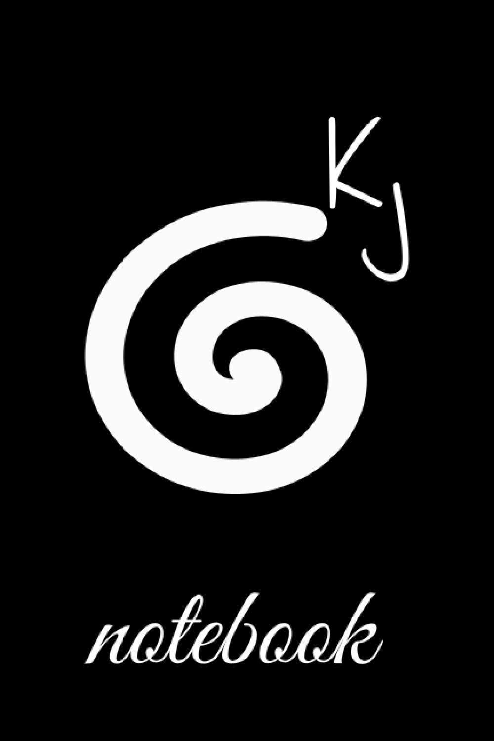 KJ Notebook: Karl Jacobs Notebook | Dream SMP | Tommyinnit | Minecraft | MrBeast | Wilbur Soot | KJ Purple Spiral Cover | Wide Ruled Composition Notebook 6" x 9" (120 Pages)
