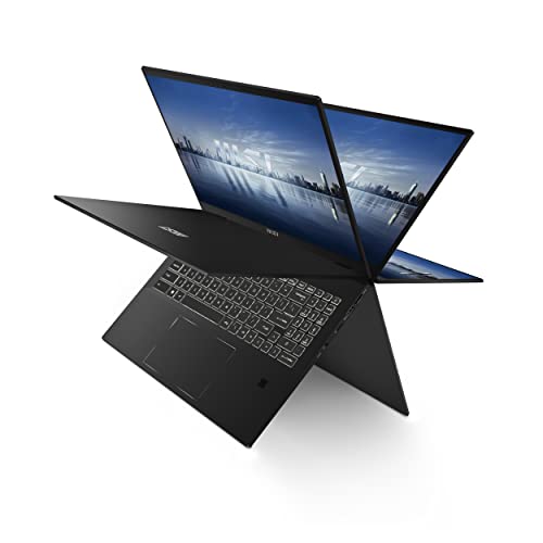 MSI Summit E16 Flip 16" QHD+ 165Hz Touch 2-in-1 Laptop: Intel Core i7-1360P, RTX 4050, 32GB DDR5, 1TB NVMe SSD, 360 Flip, Pen, Win 11 Pro: Ink Black A13VET-076US