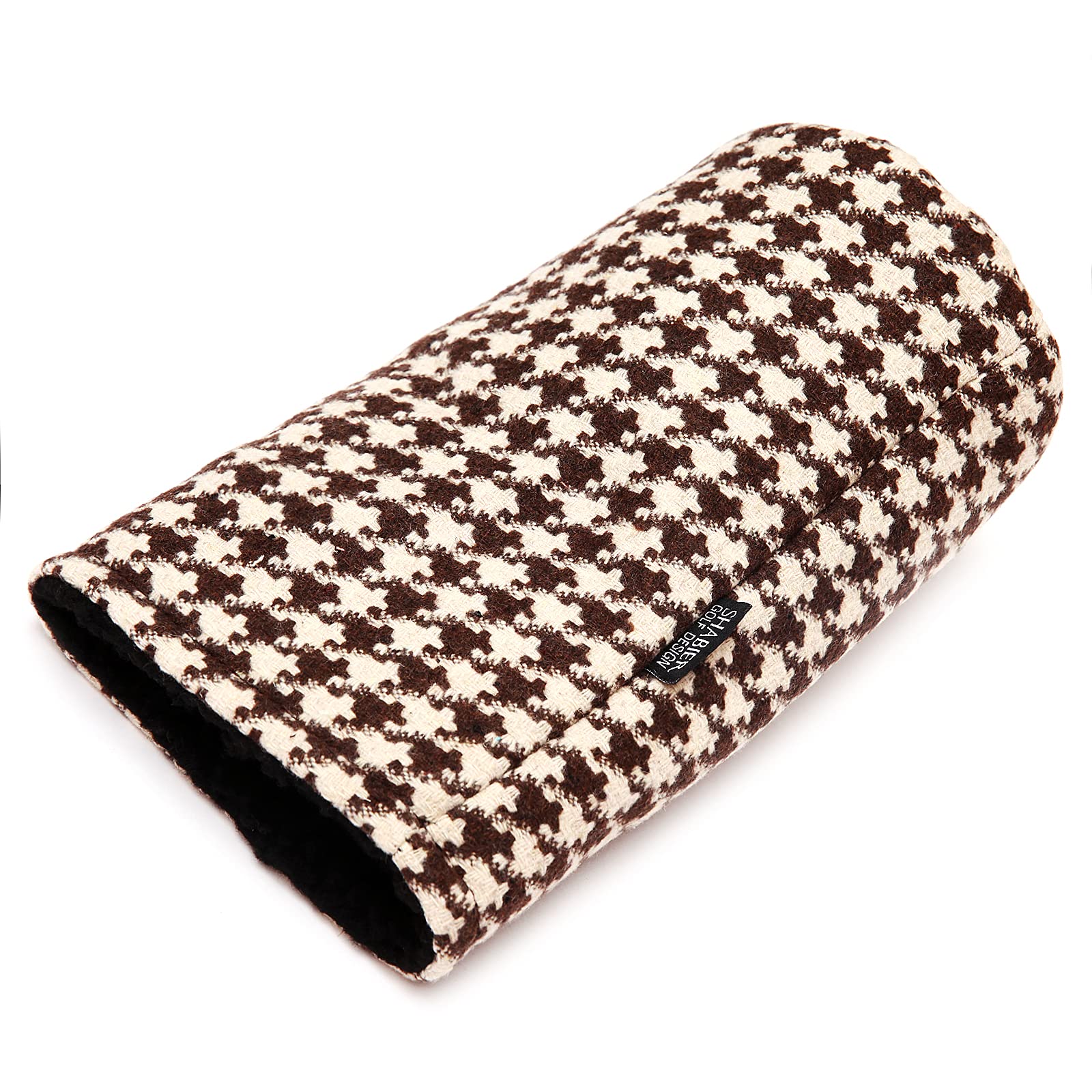 New Barrel Shape Bird Print 460CC Golf Driver Headcover for PXG GEN4 0811 Driver, Callway MAVRIK Driver Taylormade SIM Driver(Brown Driver Cover)