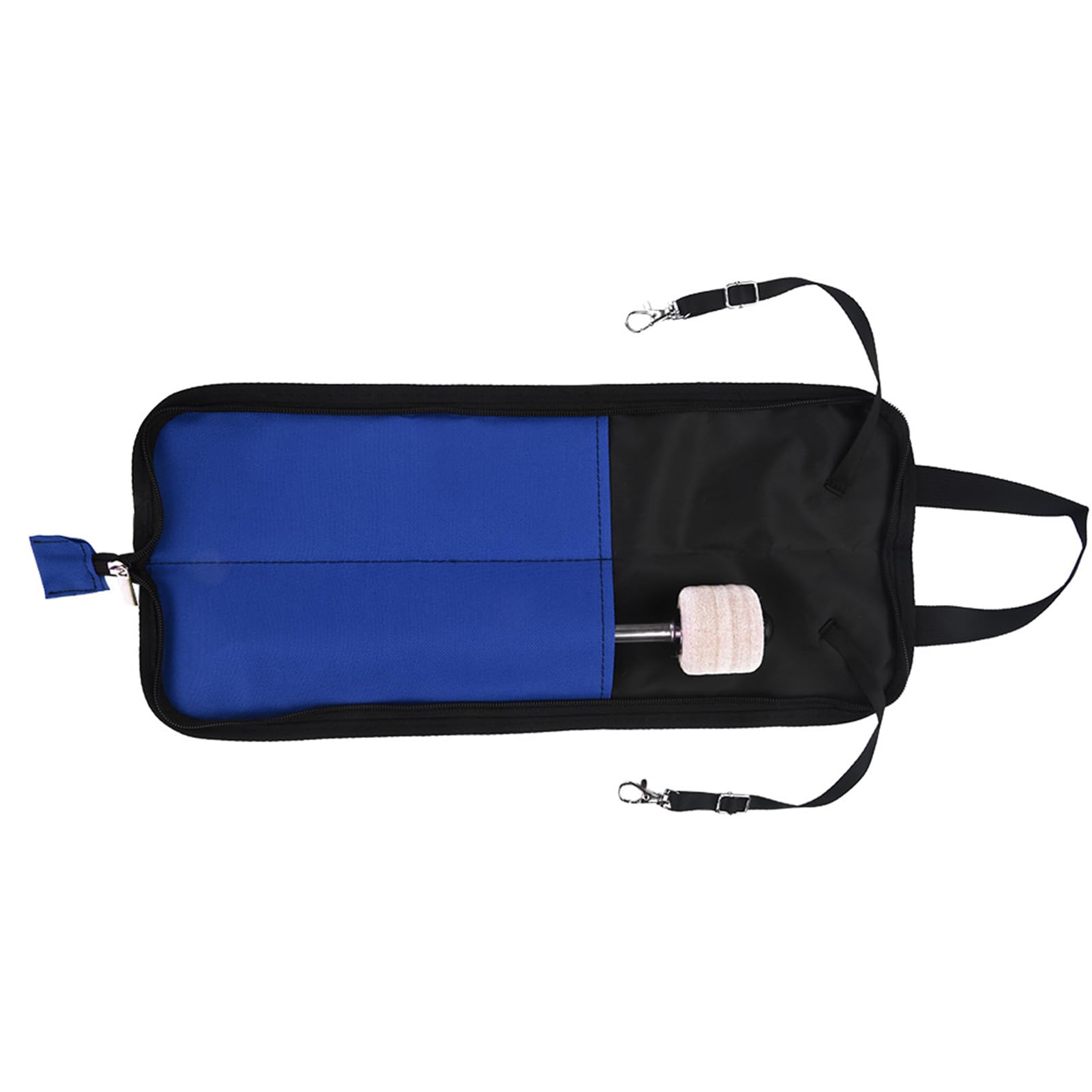 MAYIWO Drum Stick Case, Drum Stick Bag, Drumsticks Bag Drum Accessories, Drum Stick Holder for Mallets for Storage Hanging Bag Drumstick Portable(Black)