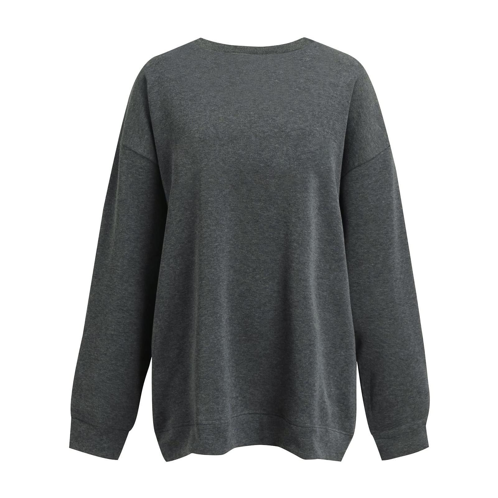 KSODFNXH Hoodies for Women Casual Oversized Gradient Trendy Printed Long Sleeves Sweatshirts Drawstring Tops with Pockets