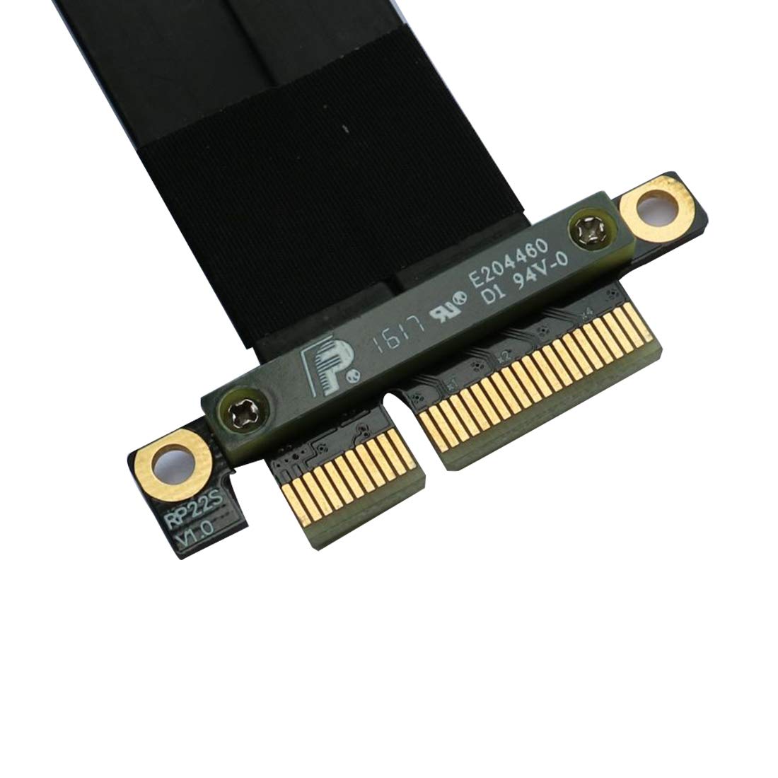 XT-XINTE Extension Cable R44S/R24SF M.2 for NVMe SSD Solid State Drive Riser Card M2 to PCI Express 3.0 X4 PCIE Full Speed 32G/BPS (R24SF 10CM)