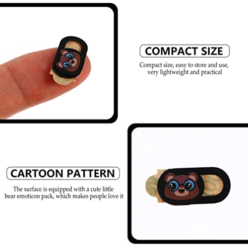 SOLUSTRE 6pcs Camera Cover Privacy Webcam Cute Webcam Cover Smartphon Phone Web Cover Slide Blocker Cortinas Inteligentes Computer Privacy Covers Ultra Thin Slider Protective Cover Abs
