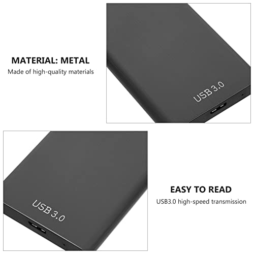 SOLUSTRE External Hard Drive Pc External Hard Drive 2 Pack USB3. 0 Mobile Hard Drive USB3. 0 Mobile Hard Drive USB3. 0 Hard Disk Hard Disk HDD External Hard Drive Pc External Hard Drive