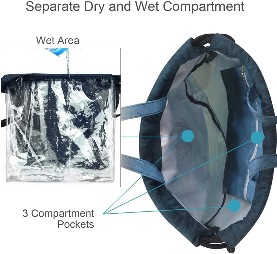 Risefit Water Resistant Dry Wet Separated Small Drawstring Backpack Bags, Nylon Gym Sport Sackback String Bags for Men Women Travel