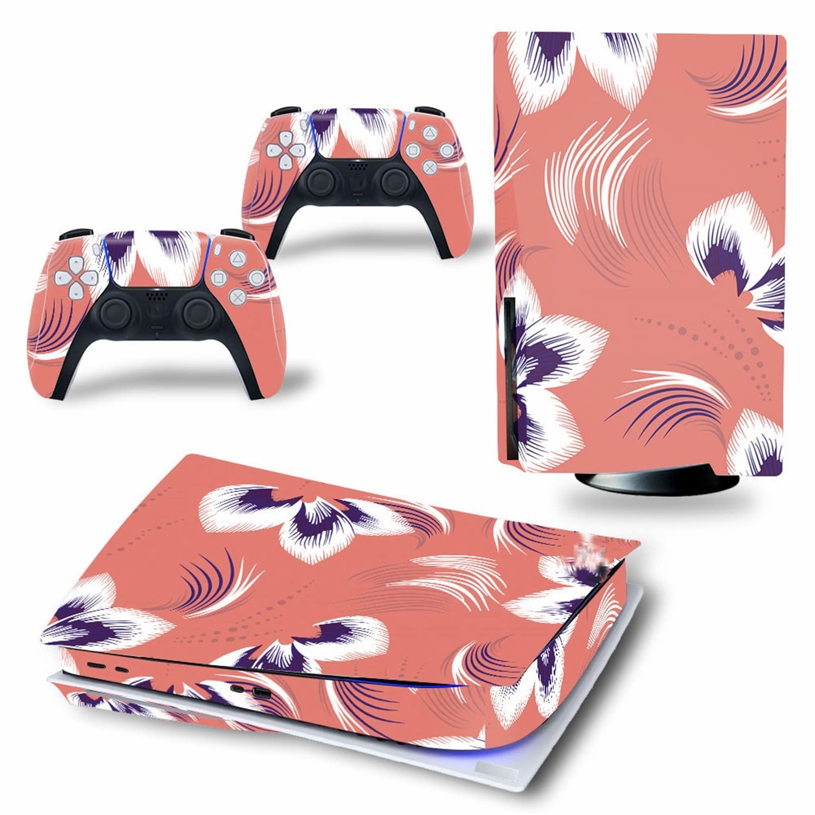 Top factory BUCEN for PS5 Skin Disc Edition & Digital Edition Console and Controller Vinyl Cover Skins Wraps Scratch Resistant, Compatible 64739 Anti Scratch (Size : Disc Version)