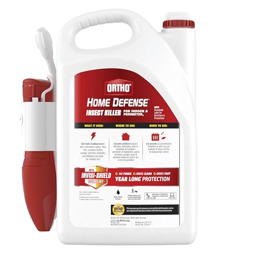 Ortho Home Defense Insect Killer for Indoor & Perimeter2 with Comfort Wand, Controls Ants, Roaches, and Spiders, 1.1 gal.