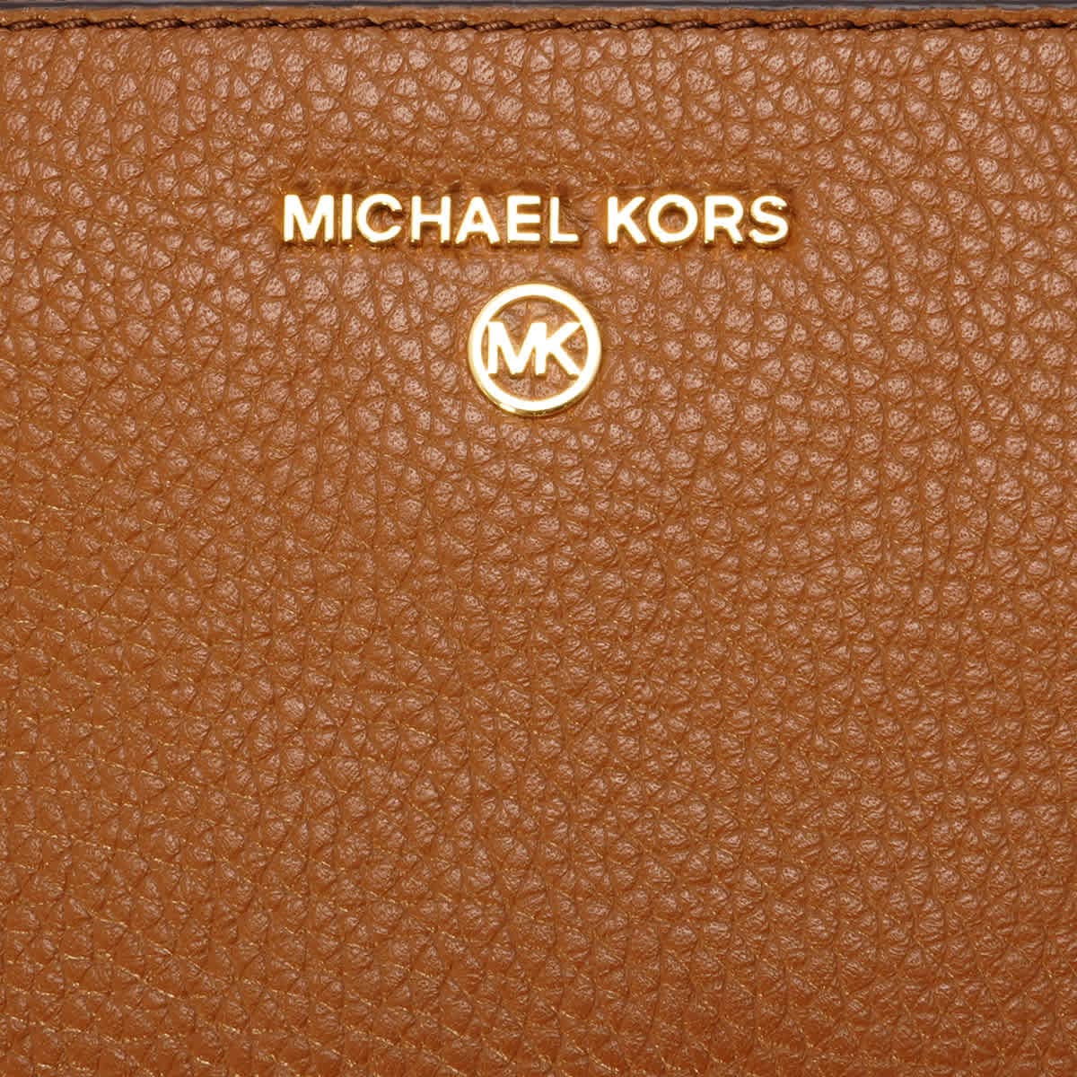 Michael Kors Jet Set Charm Medium Top Zip Wristlet One Size (Luggage)