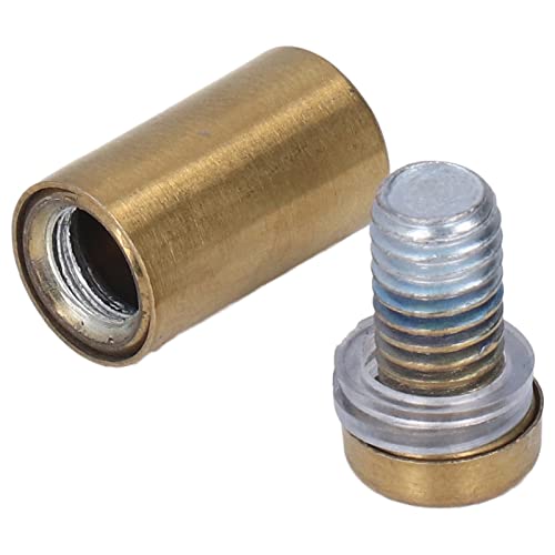 Wall Standoffs, Indoor Outdoor Standoff Screws Rust Proof with Anchor for Displaying
