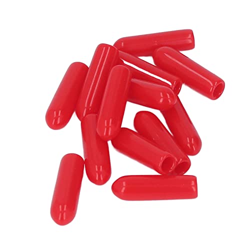 Thread, Flexible Wide Application Oil Proof Flame Retardant Screw End Cap 200 Pcs Resistance for Flanges(3mm/0.12in)
