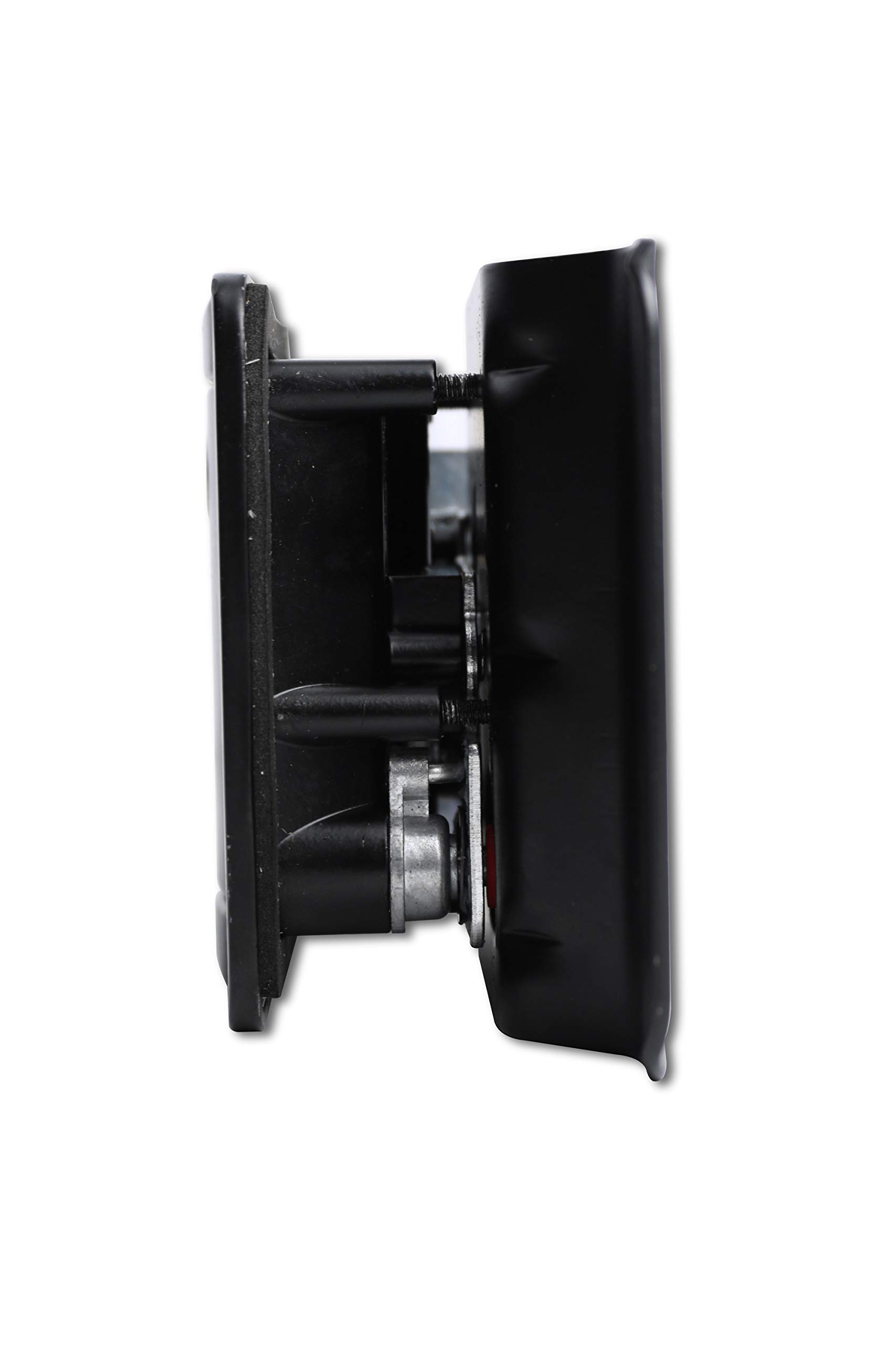 Leisure Locks RV Travel Trailer Entry Door Lock Polar Black Paddle Deadbolt