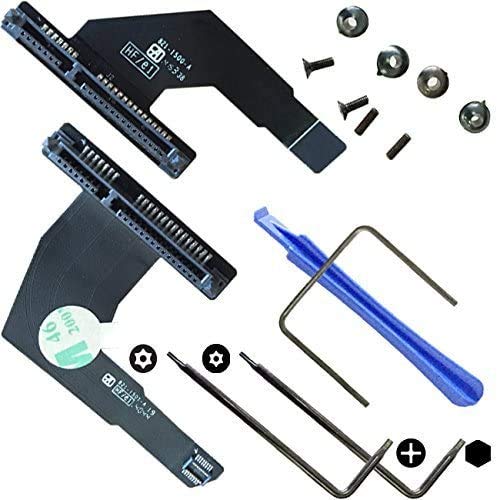 OLVINS SATA Hard Drive Cable 821-1500-A 821-1501-A SSD HDD Upgrade Kit Replacement for Mac Mini A1347 2011 2012