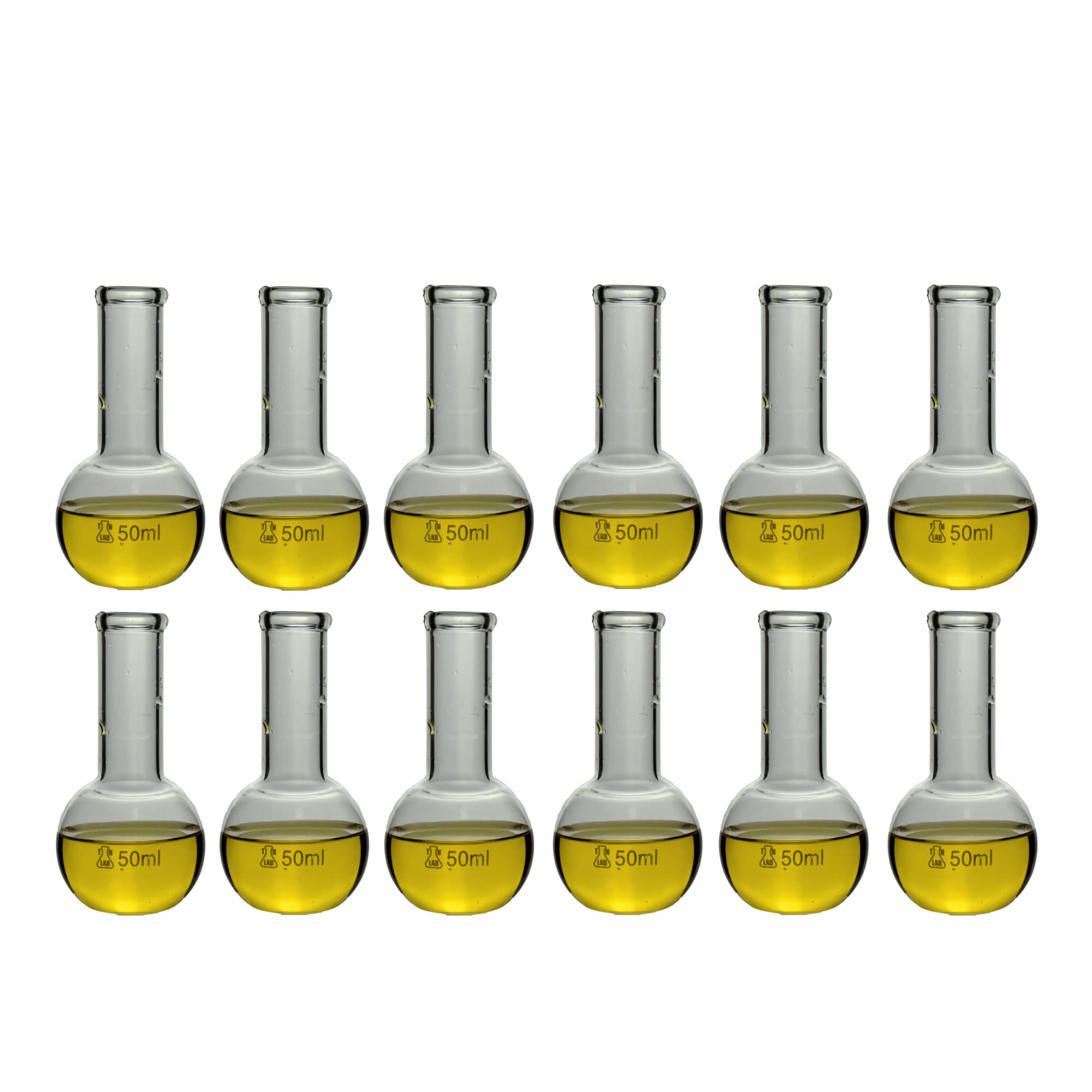 TN LAB Flat Bottom Boiling Flask 50ml 6-Pack (6)