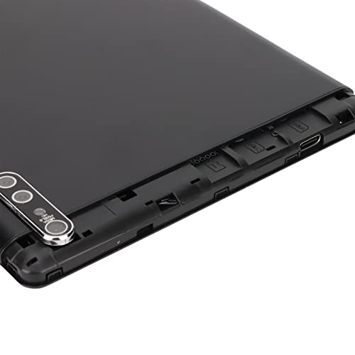 PUSOKEI Dual Camera 8Inch Tablet, 4GB 64GB Dual SIM Dual Standby Gaming Tablet High Definition Display Touch Screen, 8000mAh Battery, Movies, Play Games, Live Broadcast(Black)
